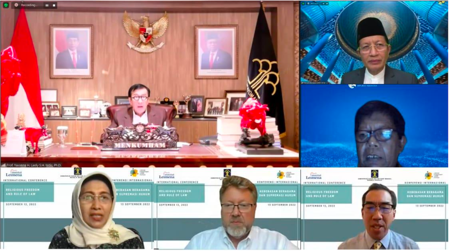 IGE Speaks at Indonesian Virtual Conference on Religious Freedom and ...