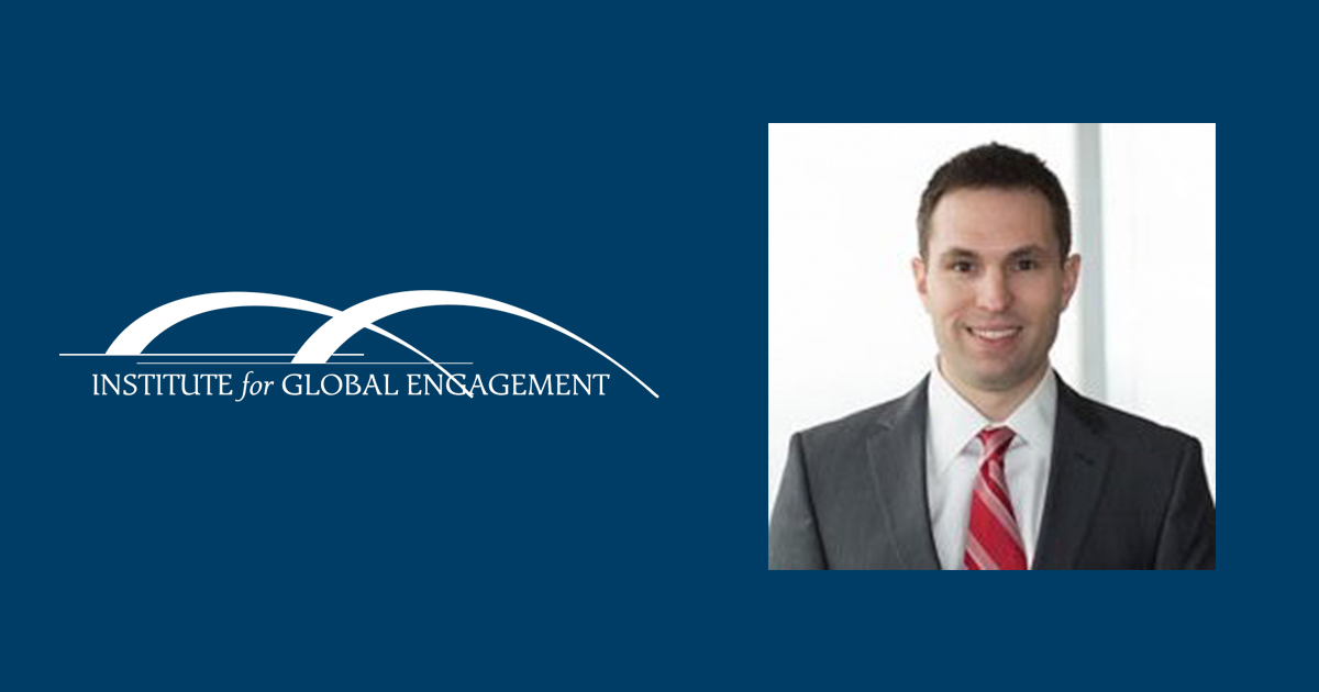 Kristopher Tate | Institute for Global Engagement